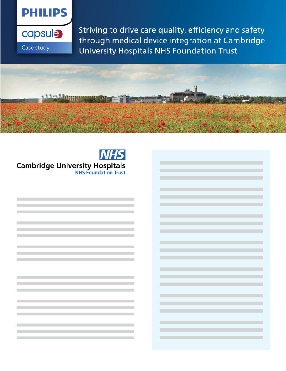 Cambridge University Hospitals • Capsule