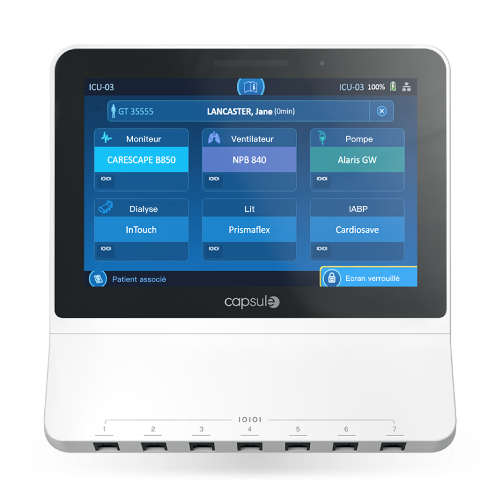 Vitals Stream • Intégration appareil médicaux • Capsule