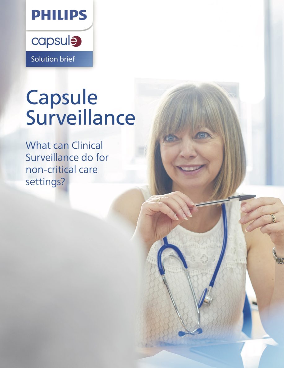 Capsule Surveillance for non-critical care settings • Capsule